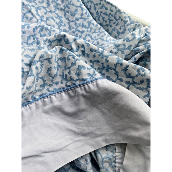 Croscill | Bedding | Croscill Filigree Sheet Double Full Flat Blue ...